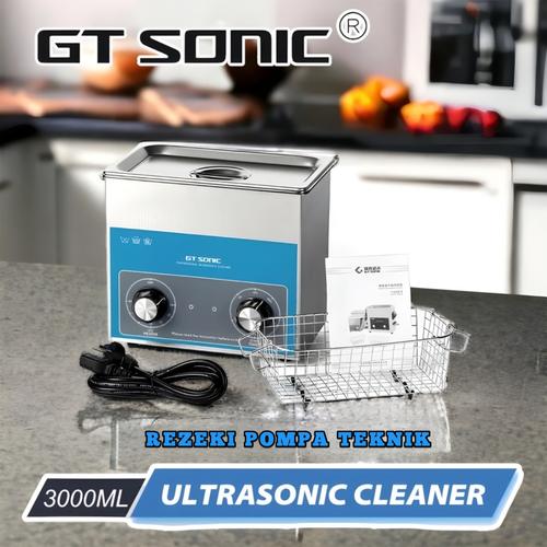 Jual GT Sonic Ultrasonic Cleaner 3L Pembersih Ultrasonik Timer Ultra ...
