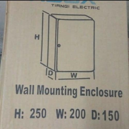 Jual Tibox Panel Box Besi 250x200x150 Besi 250 x 200 x 150 Steel IP66 ...