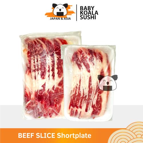 Jual BEEF SLICE Shortplate 500 g Halal | Sliced - AUS (Australia), 500 ...