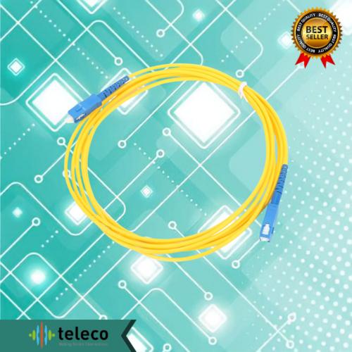Jual Patchcord Fiber Optic SC UPC Simplex 3 Meter 2mm - Jakarta Utara - Tel-Com | Tokopedia