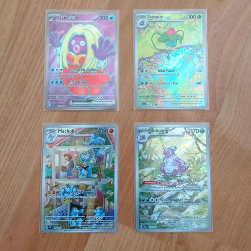 Jual Kartu Pokemon Original - Jynx ex SR, Ivysaur Machoke Nidoking AR ...