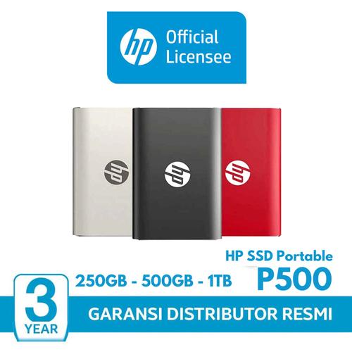 Jual HP SSD P500 Portable SSD 250GB 500GB 1TB External SSD Type-C - 1TB ...