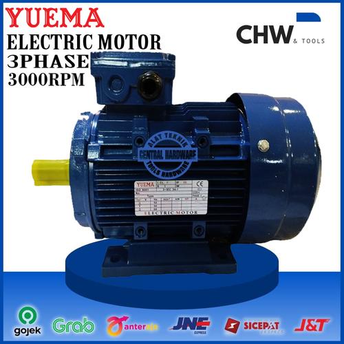 Jual YUEMA ELECTRIC MOTOR SA 1.5KW 2HP 2POLE 3PHASE B3 90S-2 - Jakarta ...