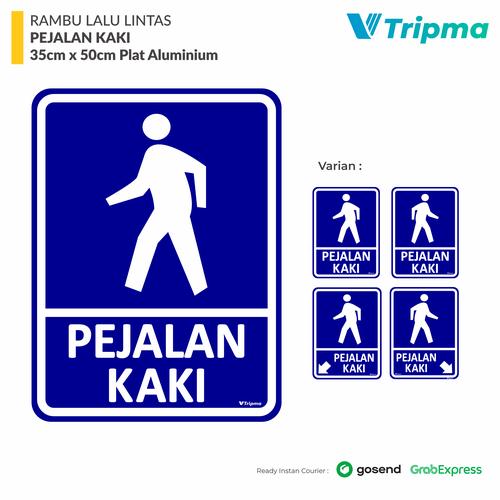 Jual Rambu Pejalan Kaki 35cm x 50cm Plat Alumunium - Kota Bandung ... Jual Rambu Pejalan Kaki 35cm x 50cm Plat Alumunium - Kota Bandung ...