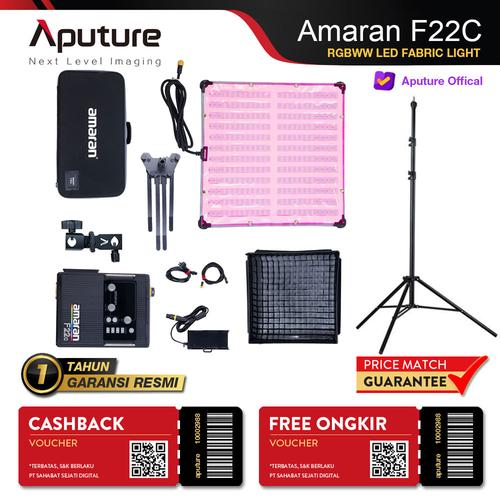 Jual Aputure Amaran F22c / F 22c RGBWW LED Flexible Lighting 2x2 V ...