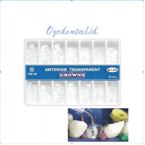 Jual Dental Transparent Crown Form Cetakan Plastik Transparant ...