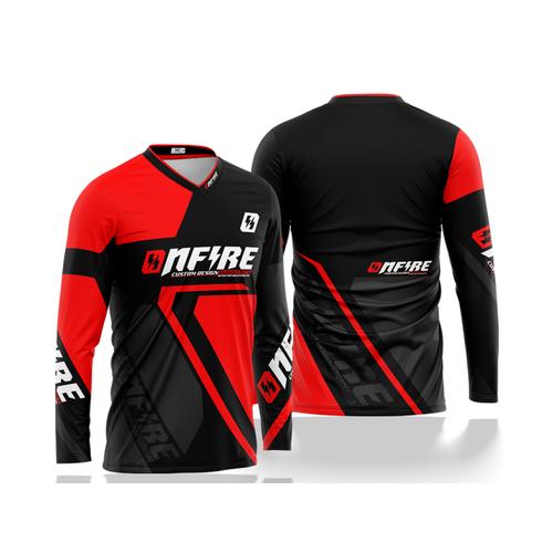 Promo PROMO JERSEY TANGAN PANJANG FULL PRINT FREE DESAIN - XL - Kab ...