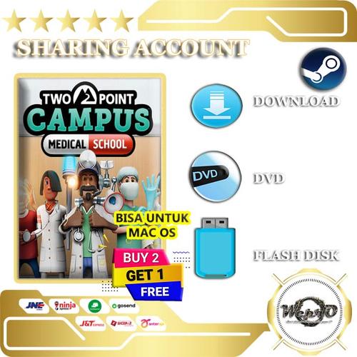 Promo TWO POINT CAMPUS PREMIUM - PC GAME ORIGINAL STEAM - DVD DL - Kota ...