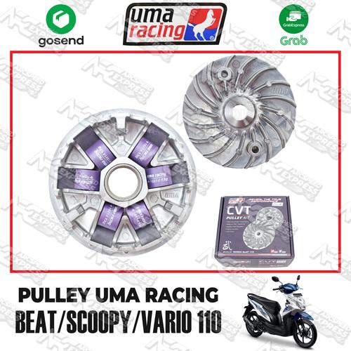 Jual CVT PULLEY KIT UMA RACING SET RUMAH ROLLER KIRIAN BEAT SCOOPY ...