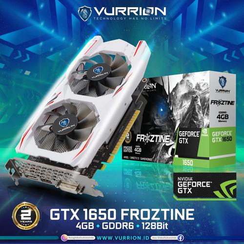 Jual VGA NVIDIA VURRION GTX 1650 4GB GDDR5 128 Bit - GDDR6 - Jakarta ...
