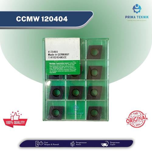 Jual Insert CCMW 120404 / Grade WX05CT - Merk Widia / Original / Baru ...