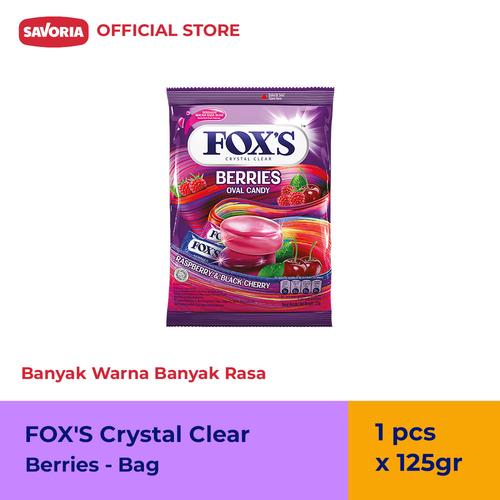 Promo FOX'S Oval Candy Berries Bag - Permen Rasa Beri 125g - Kota ...