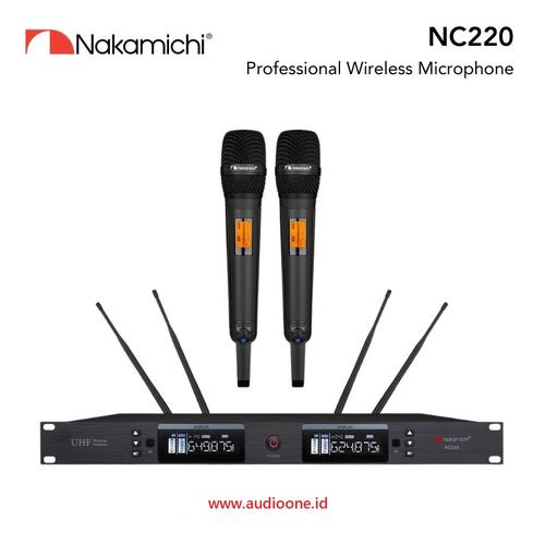 Jual NAKAMICHI NC220 NC-220 NC 220 PROFESSIONAL WIRELESS MICROPHONE ...