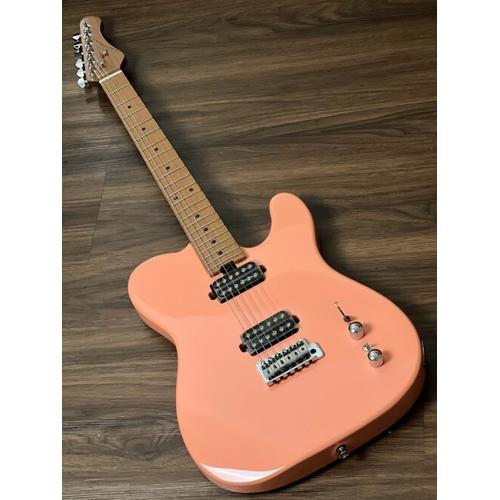 Jual SQOE SETL450 HH ROASTED MAPLE SERIES IN SHELL PINK ELECTRIC GUITAR ...