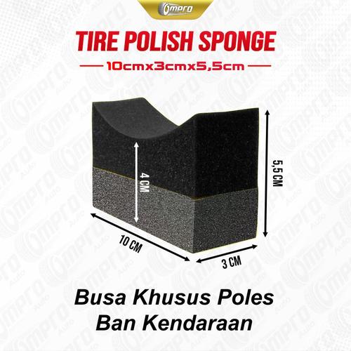 Jual Busa Spons Spon Poles Semir Ban Roda Motor Mobil Ompro Tire Polish ...