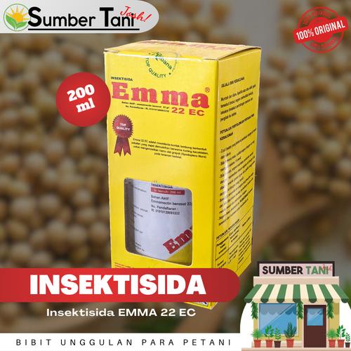 Jual Insektisida Emma 22 EC Kemasan 200ml Pengendali Hama Ulat Grayak ...