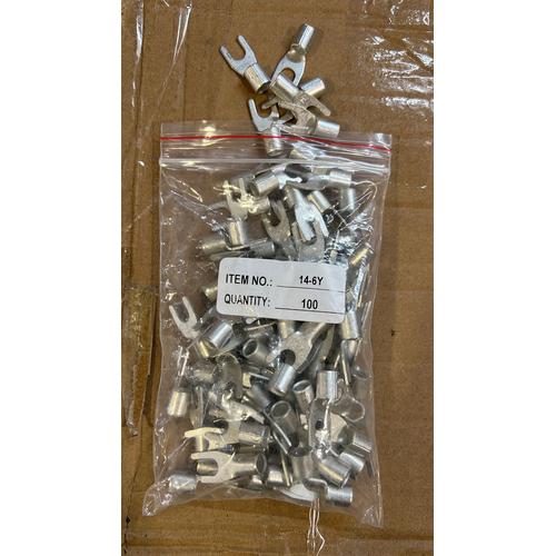 Jual Skun Y (Fork) Tipe 14-6Y untuk ukuran kabel 16mm Polos (Tanpa ...