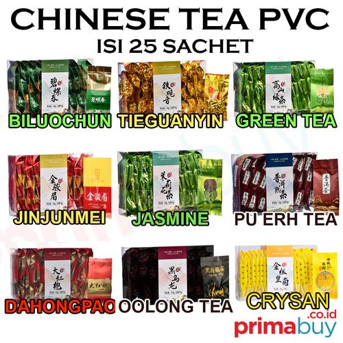 Jual 125g Chinese Tea Teh Cina Gift Box PVC Tie Guan Yin Da Hong Pao ...