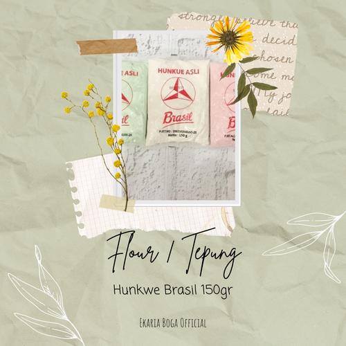 Jual FLOUR | TEPUNG | TEPUNG HUNKWE | CAP BRASIL | HUNKWE BRASIL 150GR ...