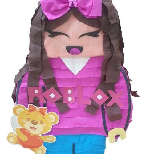 Jual pinata roblox full body/pinata roblox perempuan/pinata custom ...