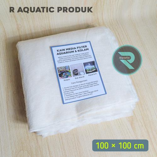 Jual kain media filter aquarium kolam koi bisa di cuci tahan bertahun2 ...