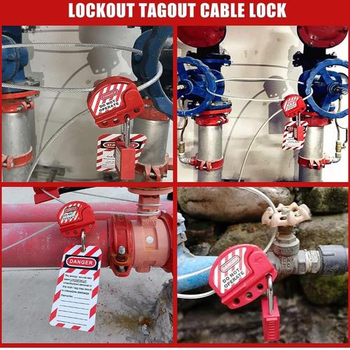 Jual Adjustable Cable Lockout, 6ft (1.8m) Cable - 4 mm sling - Jakarta ...