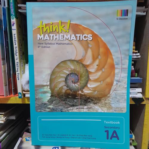 Jual THINK! MATHEMATICS TEXTBOOK SECONDARY 1A - Kota Depok - toko buku ...