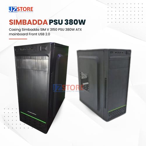 Jual Casing Simbadda SIM V 3150 PSU 380W ATX mainboard Front USB 2.0 - Kota Medan - JZTECH.ID ...