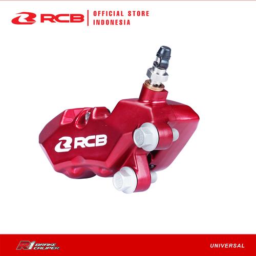 Promo RCB BRAKE CALIPER 4 PISTON R1 SERIES PRODUK ORIGINAL - Hitam ...