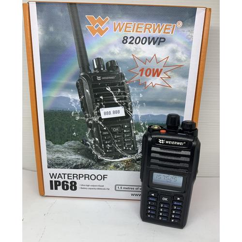 Jual HT Weierwei 8200WP UHF 350 10W Waterproof IP68 WEIRWEI 8200 WP - Jakarta Barat - Global ...
