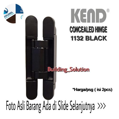 Jual KEND ORIGINAL INVISIBLE HINGE 1132 BLACK Engsel Heavy Duty ...