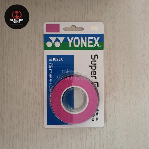 Promo Grip Karet Badminton / Tennis YONEX AC102EX - 3 in 1|ORIGINAL| - PINK - Jakarta Utara - 97 ...