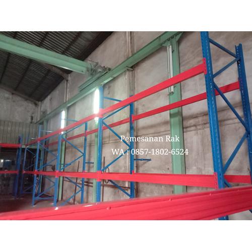 Jual Rak Pallet / Rak Gudang / Racking Industri Kapasitas 1 Ton/Level ...