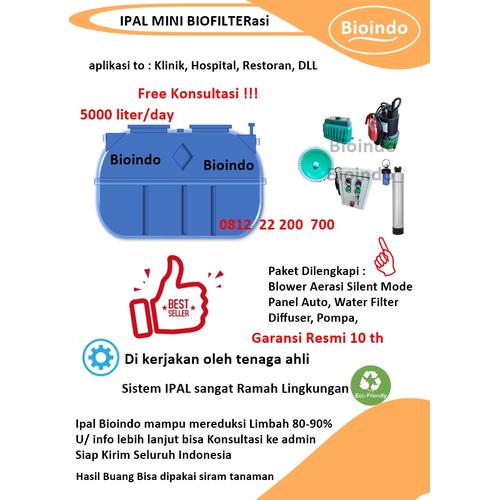 Jual ipal mini biotech 5.000L per hari, ipal stp biotech, bioindo - Kab ...
