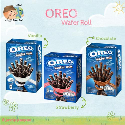 Jual Oreo Wafer Roll Import Bangkok - chocolate, sekotak - Kab ...