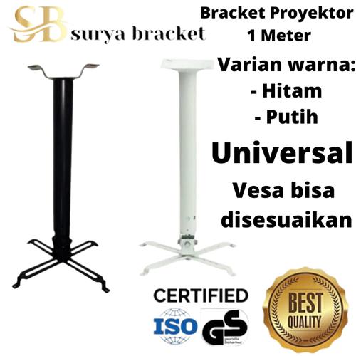 Jual Bracket Braket Infocus Proyektor Gantung Ceiling Plafon 1 Meter ...