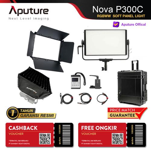 Jual Aputure Nova P300C RGBWW LED Panel with Trolley Bag - UNIT ONLY ...