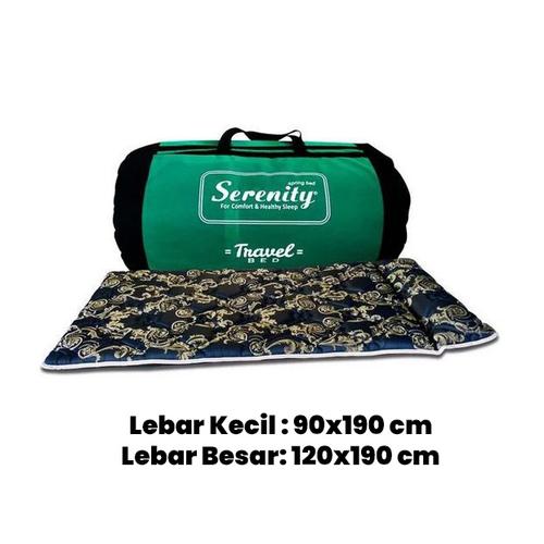 Jual Travel Bed Elite Serenity Kasur Lipat Kasur Gulung Kasur Kemah