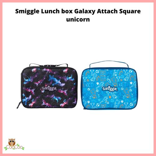 Jual Smiggle Lunch box Galaxy Attach Square unicorn - Sport Mild Blue ...