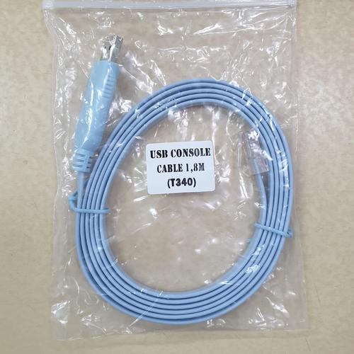 Jual USB Console Cable T340 / Kabel Konsol USB to RJ45 1,8 Meter ...