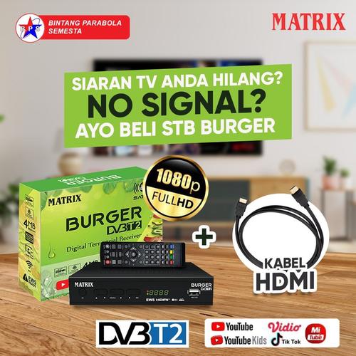 Promo set top box tv digital burger hijau plus kabel hdmi - Kota Medan - Bintang Parabola ...