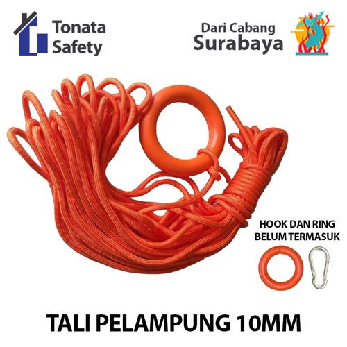 Jual Tali Pelampung 10mm / Floating Ring Buoy / Rescue Rope 10 mm - 30 ...