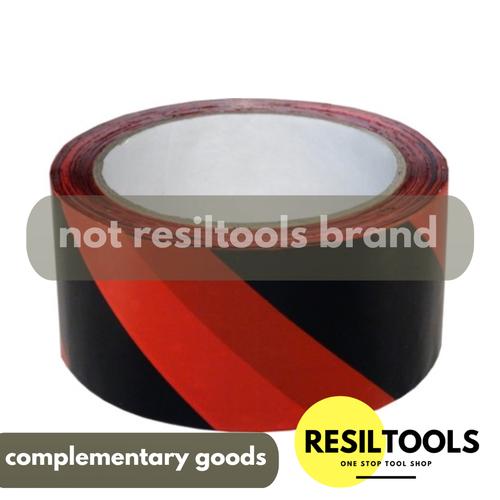 Promo Barricade Tape Merah Hitam 300 meter Police Line Pita Garis ...