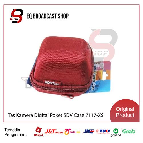 Jual Tas Kamera Digital Poket SDV Case 7117-XS - Merah - Kota Depok - eqbroadcastshop | Tokopedia