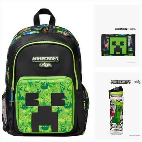 Jual Smiggle Minecraft Backpack/ Wallet/ botol / Ori / Tas Ransel Anak ...
