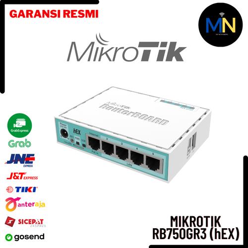 Jual Mikrotik Routerboard RB750GR3 hEX Router - Jakarta Pusat - My Networking | Tokopedia