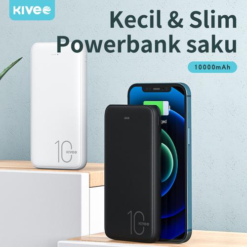 Promo KIVEE PowerBank 10000Mah port USB ganda berkapasitas sangat besar ...