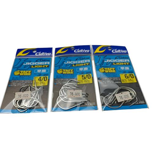 Jual Mata Kail Owner Cultiva Jigger Light JF22 Pilih Ukuran - 4/0 ...