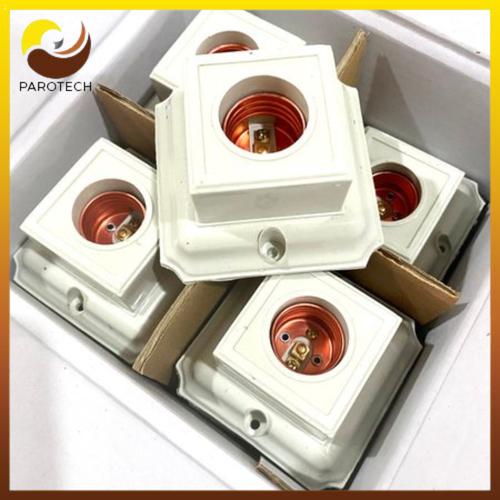 Jual FITTING FITING PITING LAMPU TEMPEL PLAFON 4/ segi 8 Terminal ...