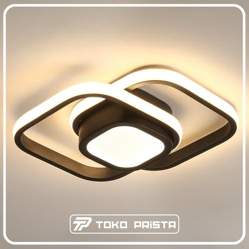 Jual Lampu Hias Plafon Rumah 3 Warna LED 220V Kotak Minimalis Modern ...